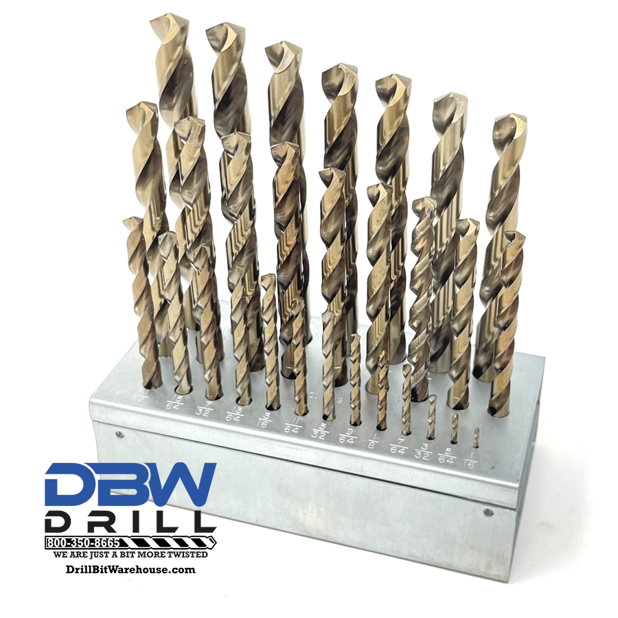 Predator Cobalt 29-Piece M42 Jobber Drill Bit Shop Display - Drill Bit Warehouse